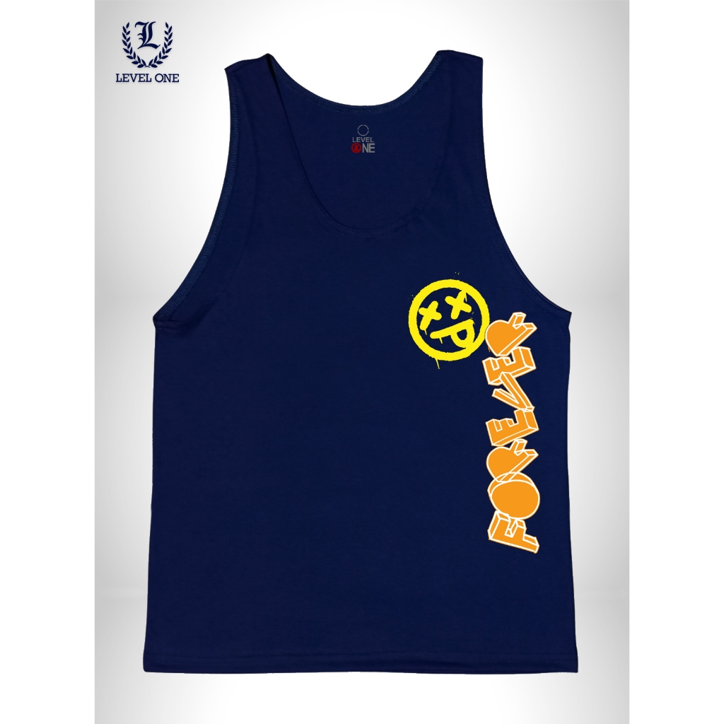 Level One Sando Tank Forever Print (Set A) | Shopee Philippines