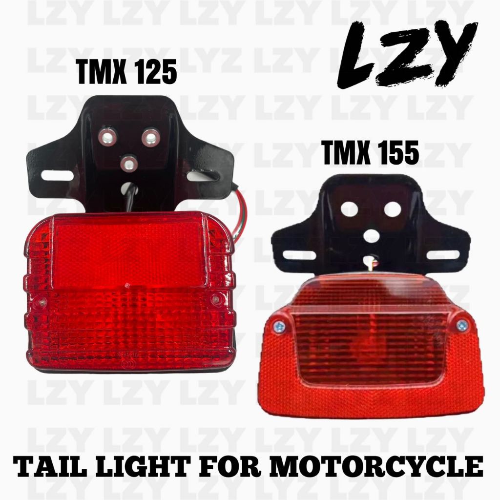 LZY Honda TMX 125 155 Tail Light With Bracket Motorcycle Lighting Back ...