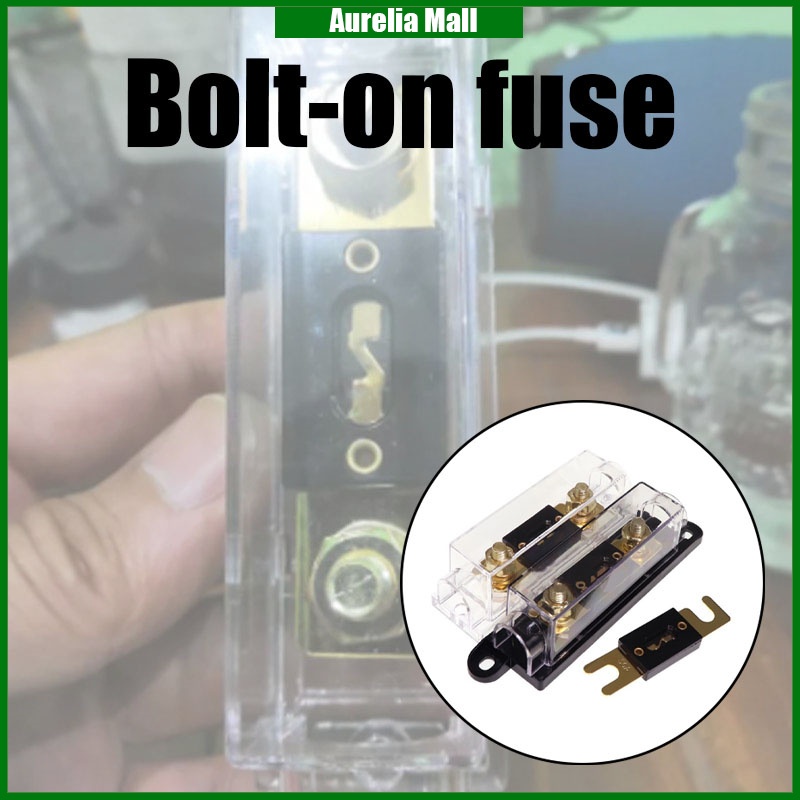 Fuse Holder Bolt-on Automotive Fuse Holders 80A For Audio Fuse Holders ...