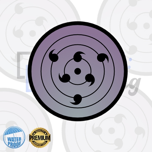 Sasuke Rinnegan (Premium Waterproof and Fade-resistant Stickers ...