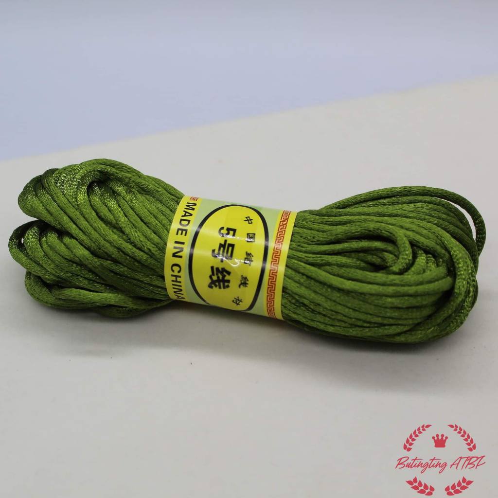 20 Yards/ bundle 2.5mm Polyester Braided Long Rope DIY Chinese Knot ...