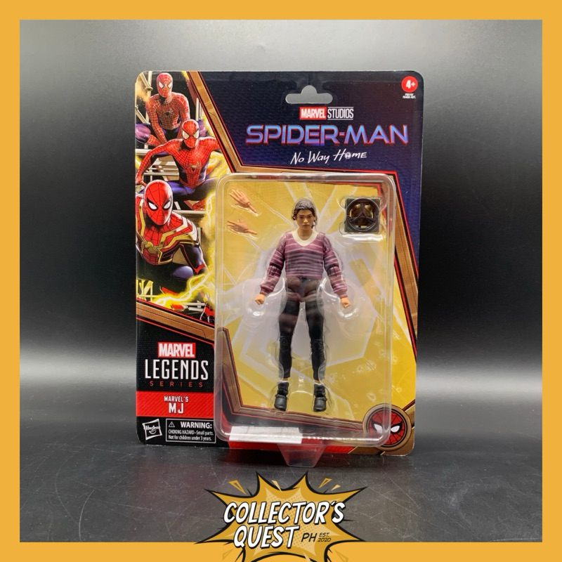 Marvel Legends Spiderman No Way Home Marvel's MJ Figure | Shopee ...