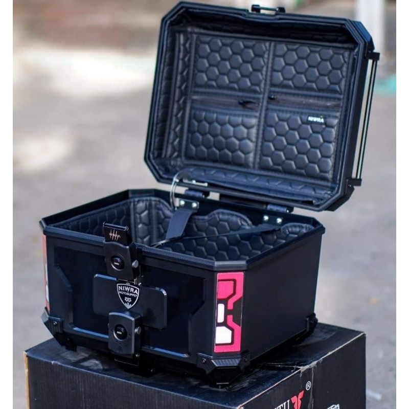 NIWRA hardplastic top box 45L | Shopee Philippines