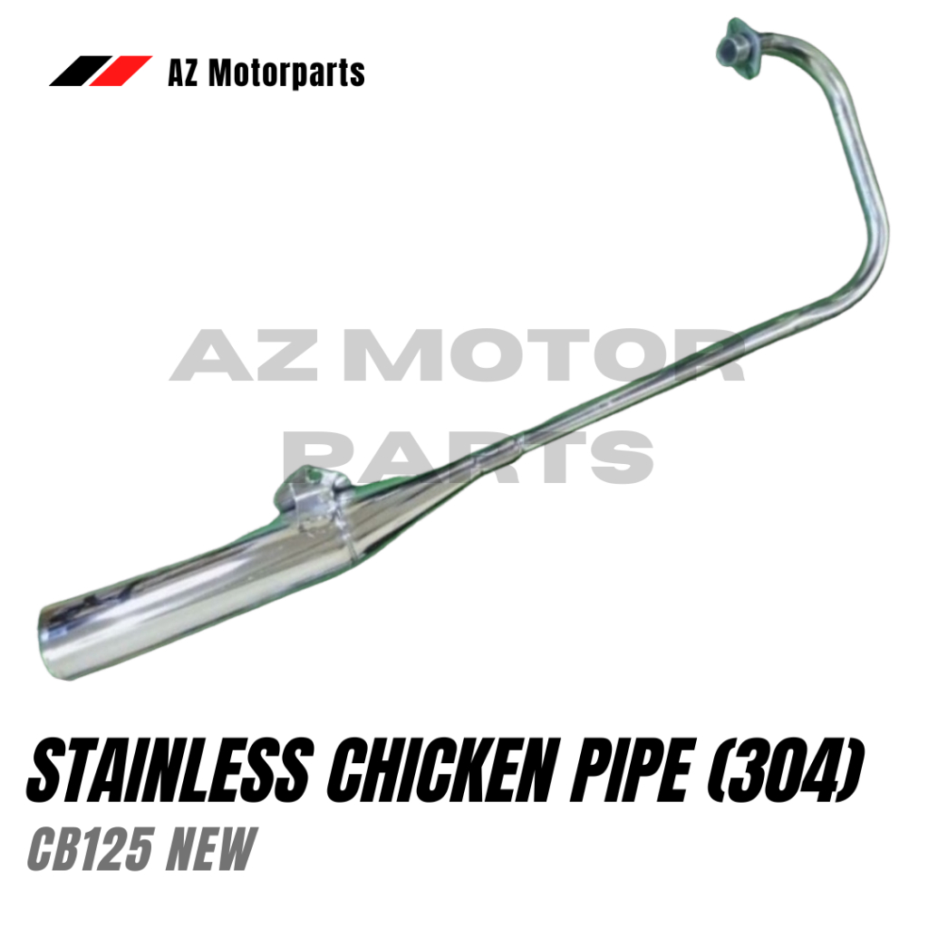 Stainless Chicken Pipe (304) CB125 new | Shopee Philippines