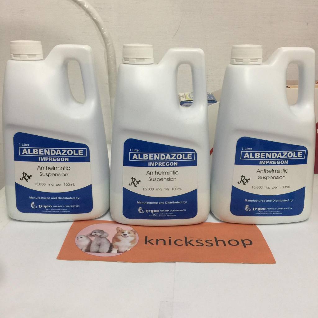 ALBENDAZOLE Impregon 15% for animal worm infestations (control of ...