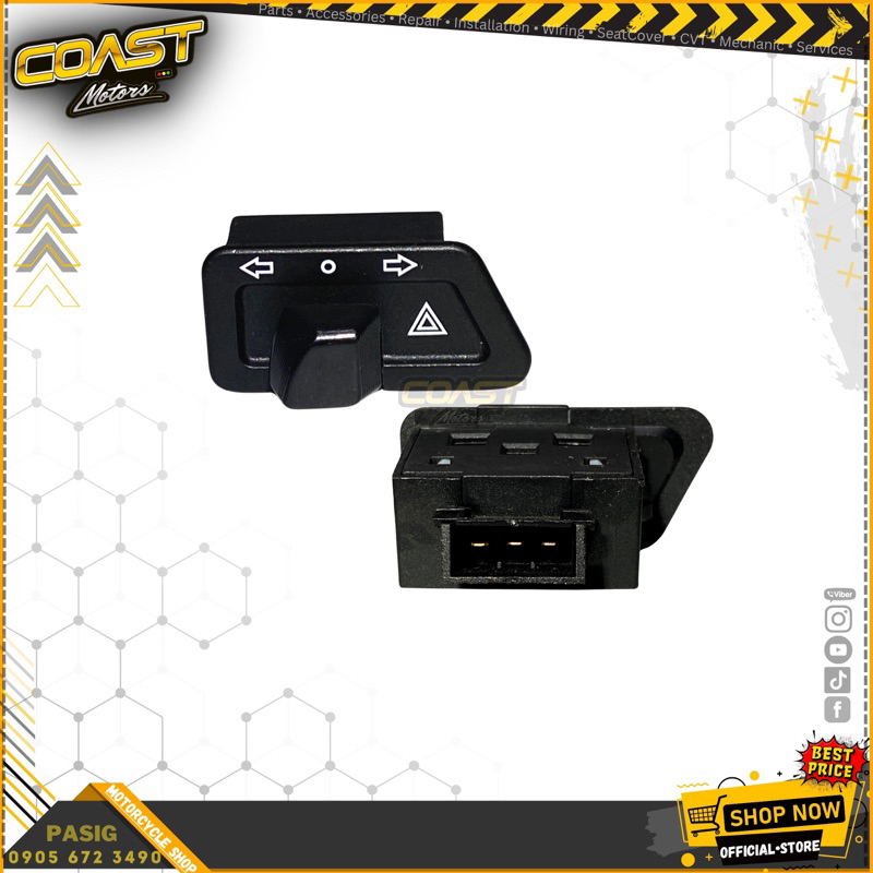 Signal Light Switch with Hazard Click Beat ADV PCX | Shopee Philippines