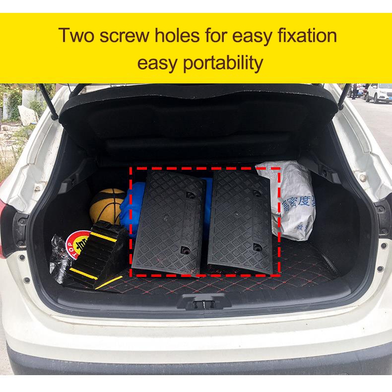 KSL Portable Lightweight Curb Ramps Heavy Duty Plastic Threshold Ramp ...