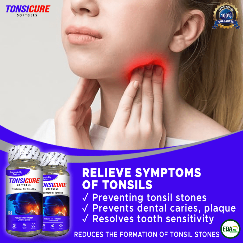 TONSICURE FOR TONSILLITIS AND BAD BREATH | Shopee Philippines