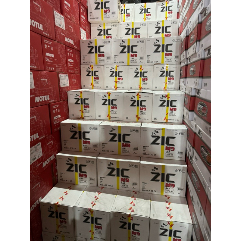 1 BOX Zic M9 Scooter w/ Free 12pcs Gear Oil | Shopee Philippines