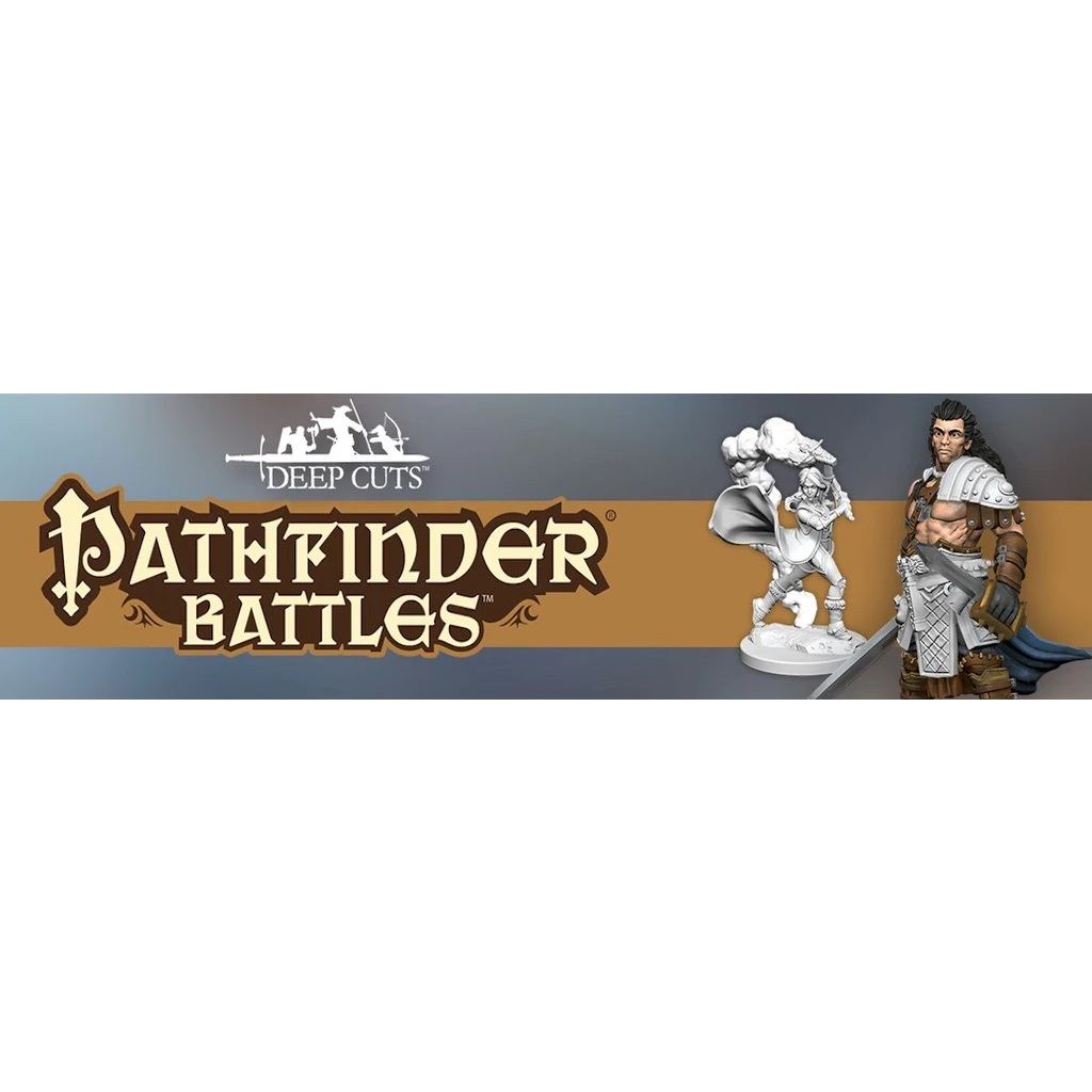 Miniatures - Pathfinder Battles Deep Cuts Primed only Miniatures / DND ...