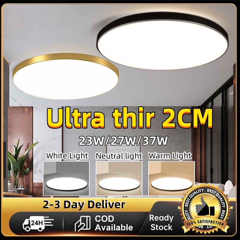 LED 3Color Center Lights Ultrathin Waterproof Ceiling Light Corridor ...