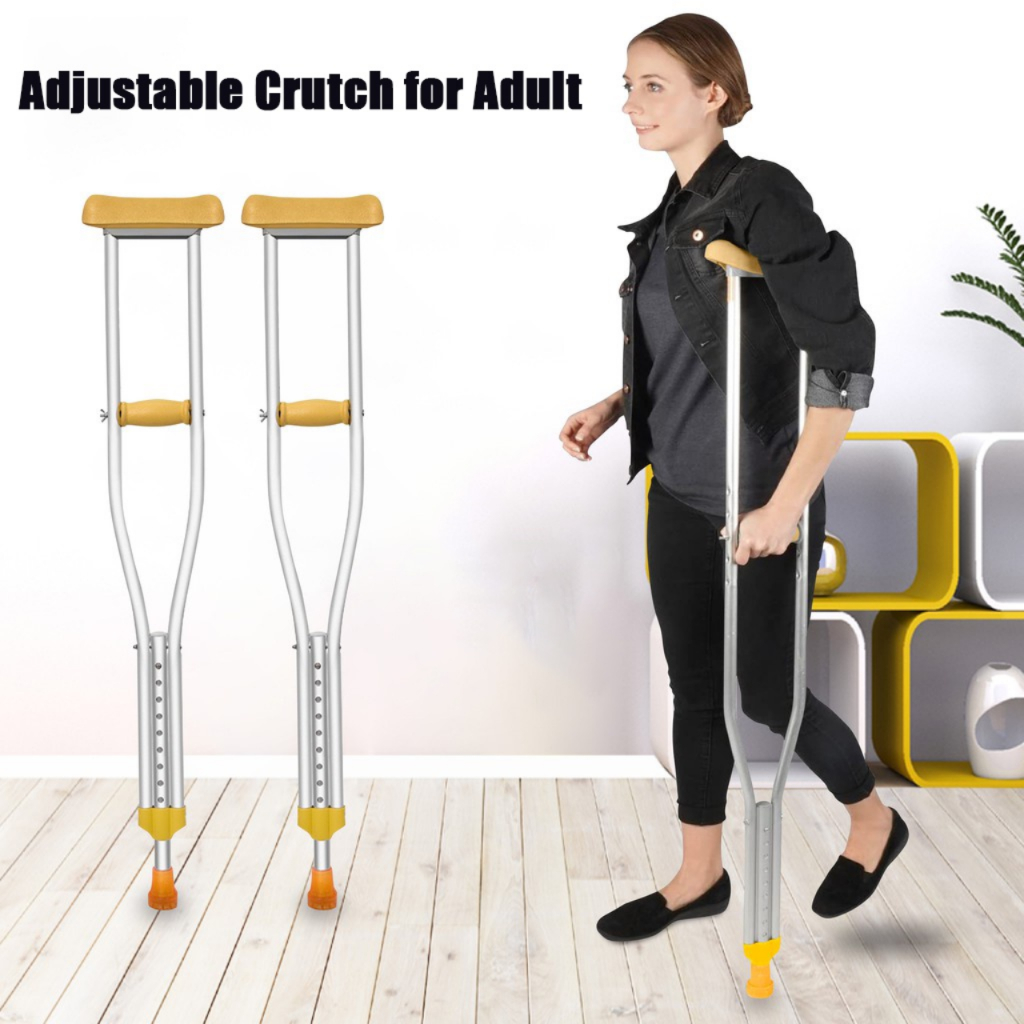 1 set Ultra-Light Weight Underarm Crutch Cane Arm Support Saklay ...