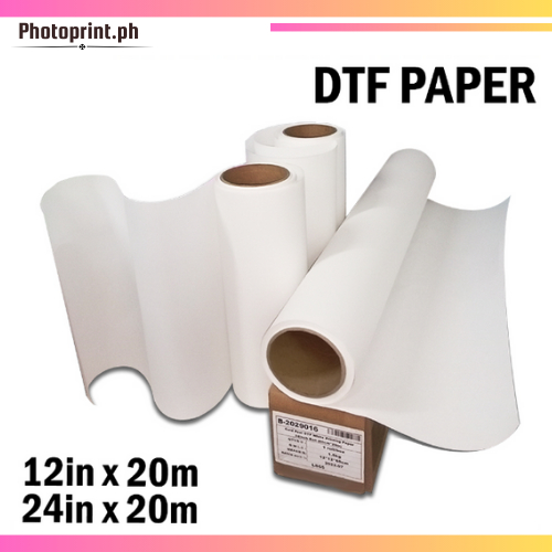 DTF Transfer Paper Cold Peel Direct to Film Paper (12inches & 24inches ...