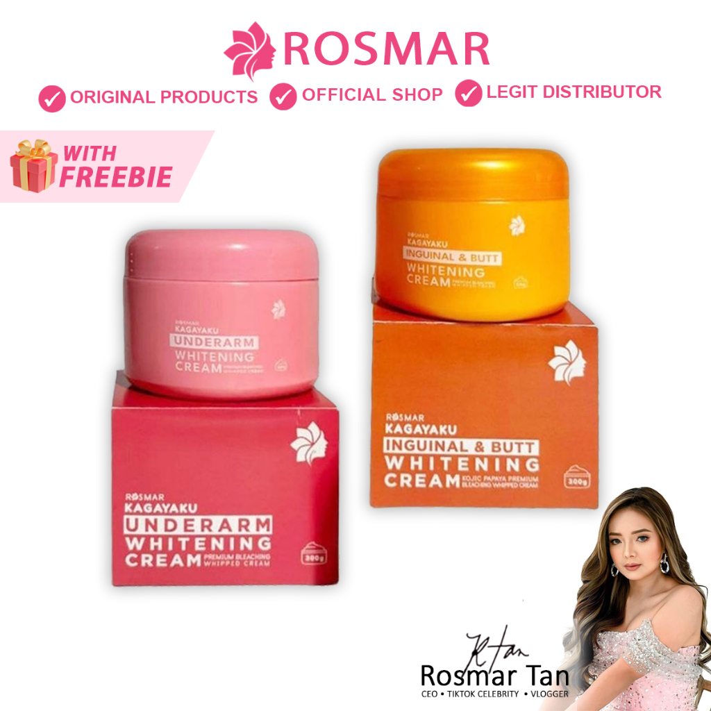 Rosmar Skin Essentials Kagayaku Underarm Whitening Cream and Inguinal ...