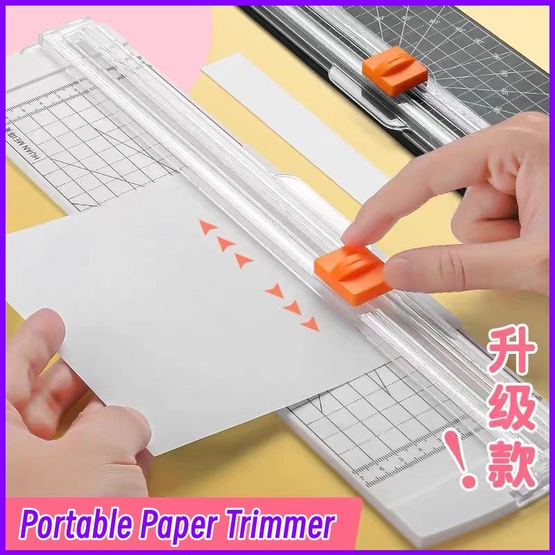 Portable Paper Trimmer Plastic Paper Cutter A4 Size Office Cutting ...