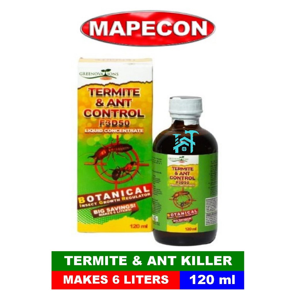 MAPECON TERMITE & ANT KILLER LIQUID CONCENTRATE 120ml | Shopee Philippines