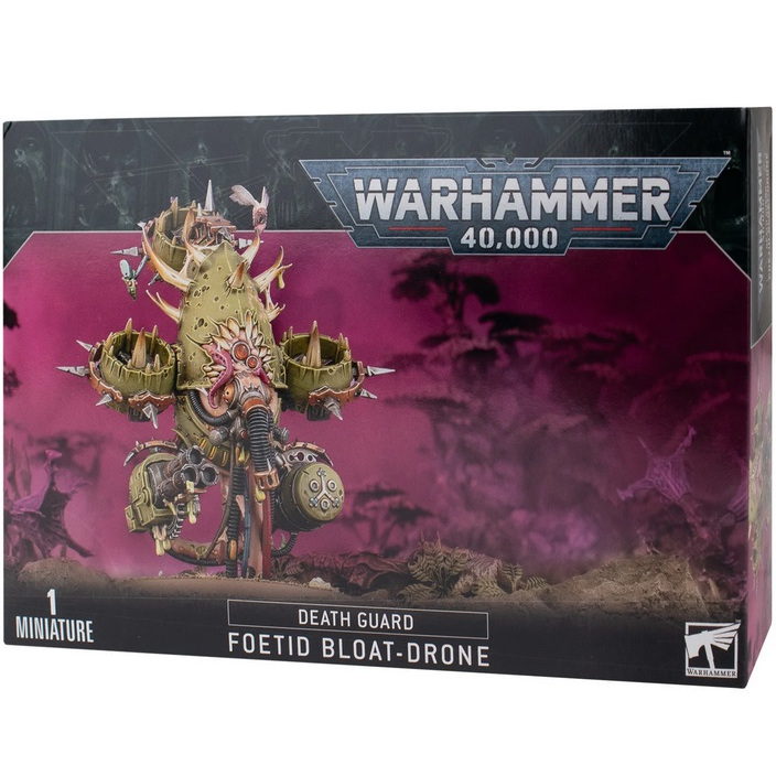 DEATH GUARD: FOETID BLOAT-DRONE WARHAMMER 40K MINIATURES | Shopee ...
