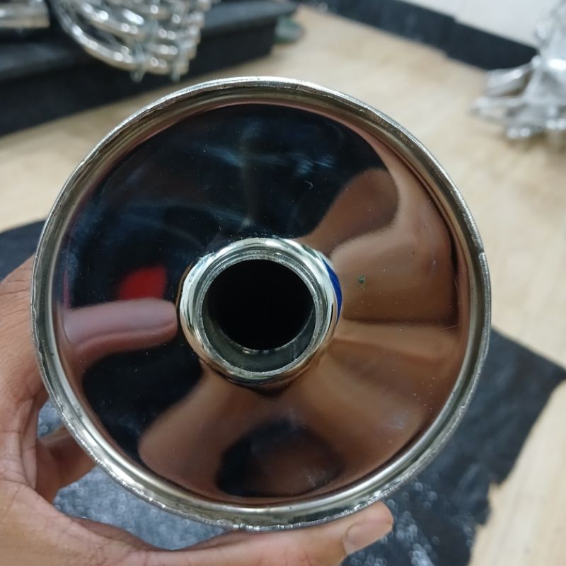 Stainless chicken pipe for smash 110/115 | Shopee Philippines