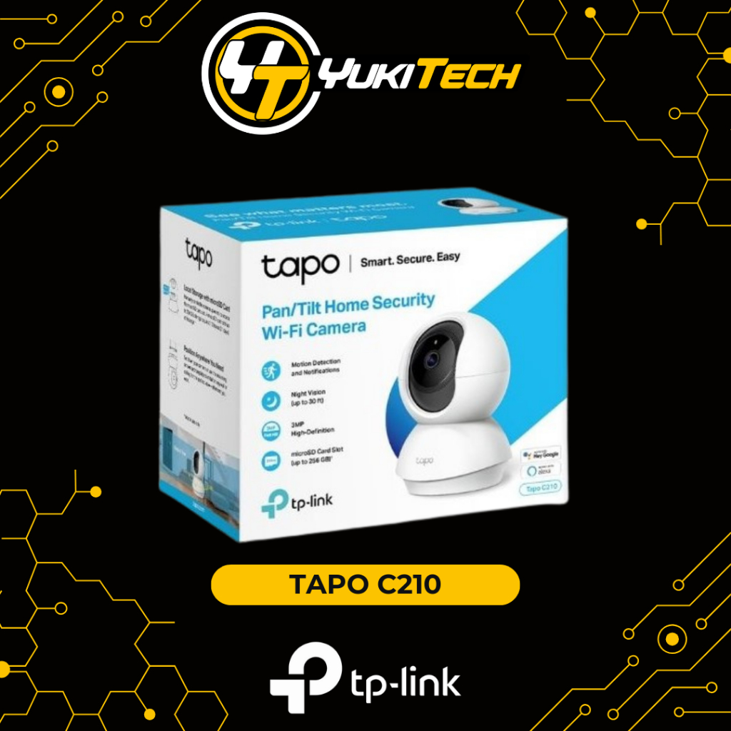 Tapo C210 3MP Pan/Tilt Home Security Wi-Fi Camera | Shopee Philippines