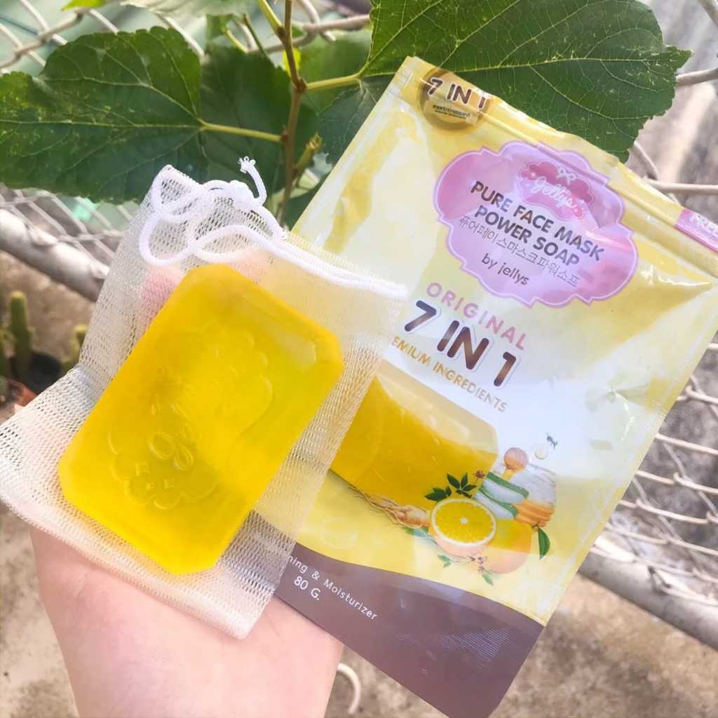 Pure Face Mask 7 IN 1 soap (Original Jellys Thailand) | Shopee Philippines