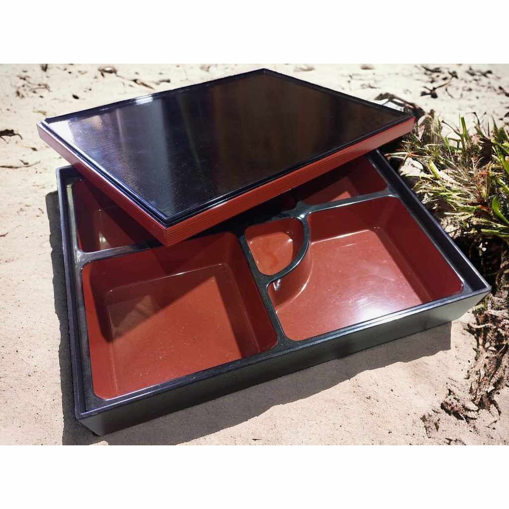 Japan Bento Box 6 Compartments 14 - 10 1/2 Inch | Shopee Philippines