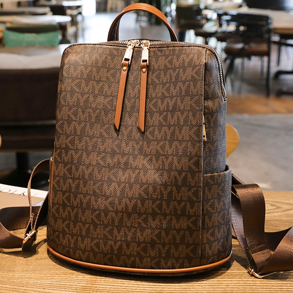 Soft leather backpack, fashionable and versatile backpack, women's ...