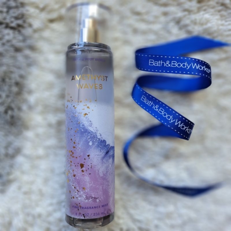 Original Bath and Body Works USA Amethyst Waves Fine Fragrance Mist ...