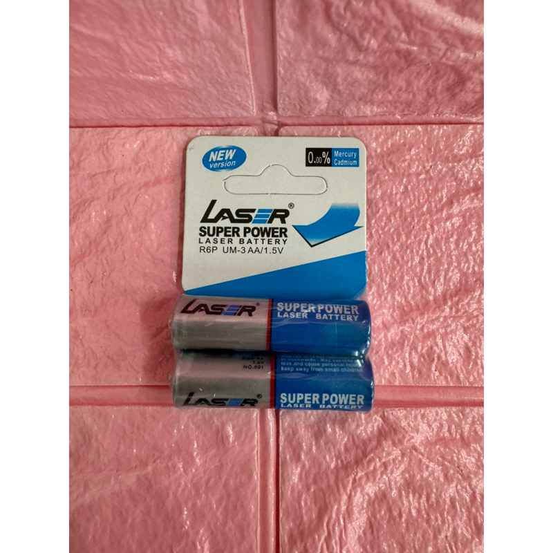 Laser Super Power Battery AA/ AAA | Shopee Philippines