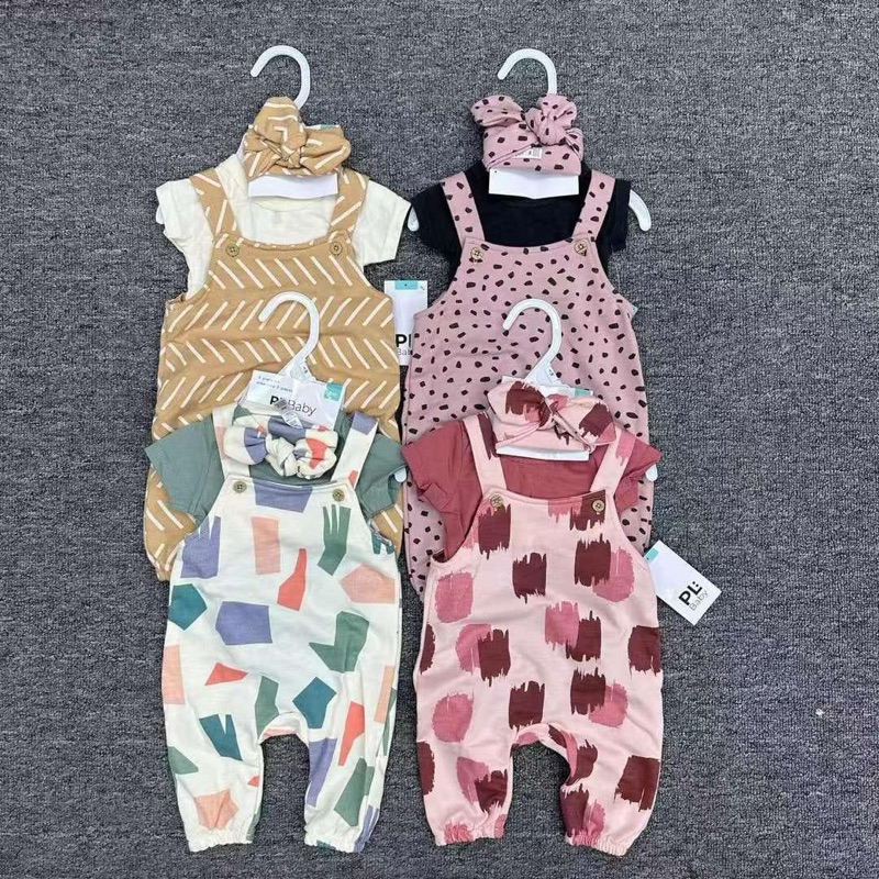 PL Baby Girl 3pc Set | Shopee Philippines