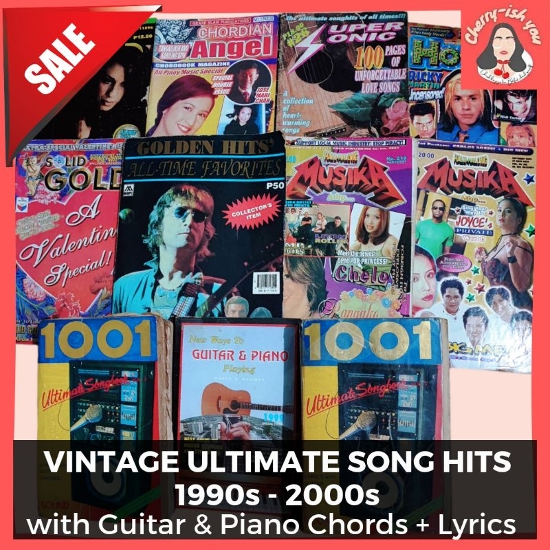 VINTAGE ULTIMATE SONG HITS (1990s-2000s) OPM & KPOP Music Magazine w ...
