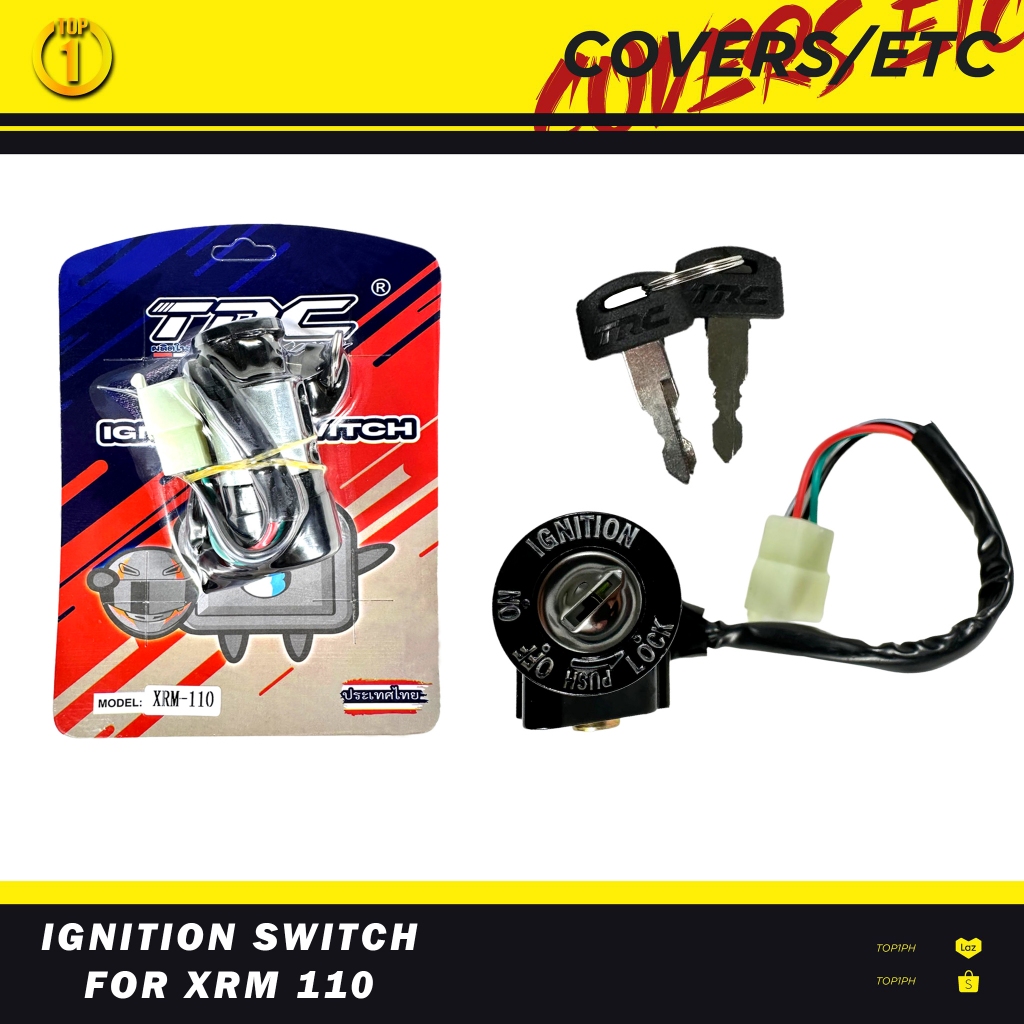 TOP1 RACING TRC HONDA XRM 110 Motorcycle Ignition Switch Main Switch ...