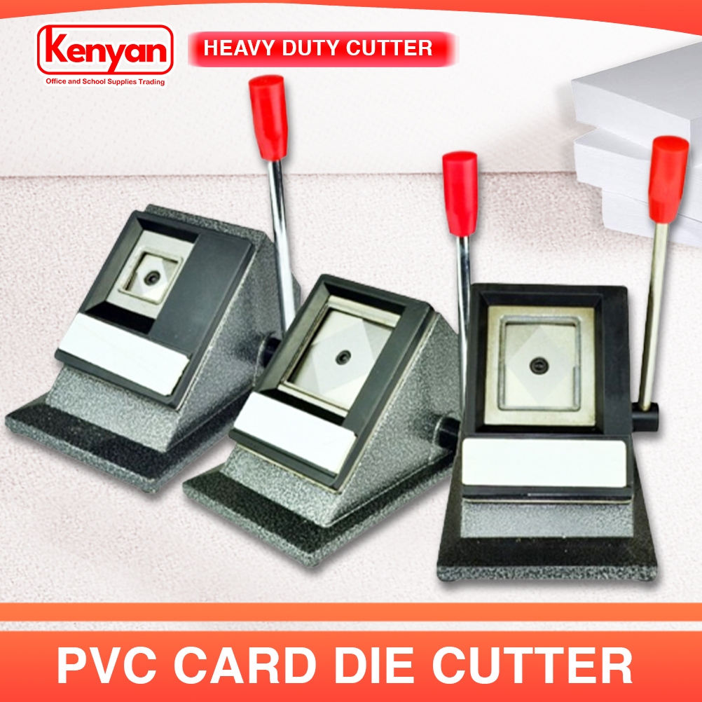 Officom ID Die Photo Cutter (1x1 / 2x2 / Passport Size) Heavy Duty ...