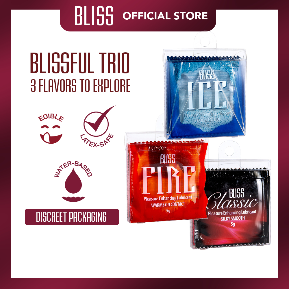 Blissful Trio (Ice + Fire + Classic Lubricant) | Shopee Philippines
