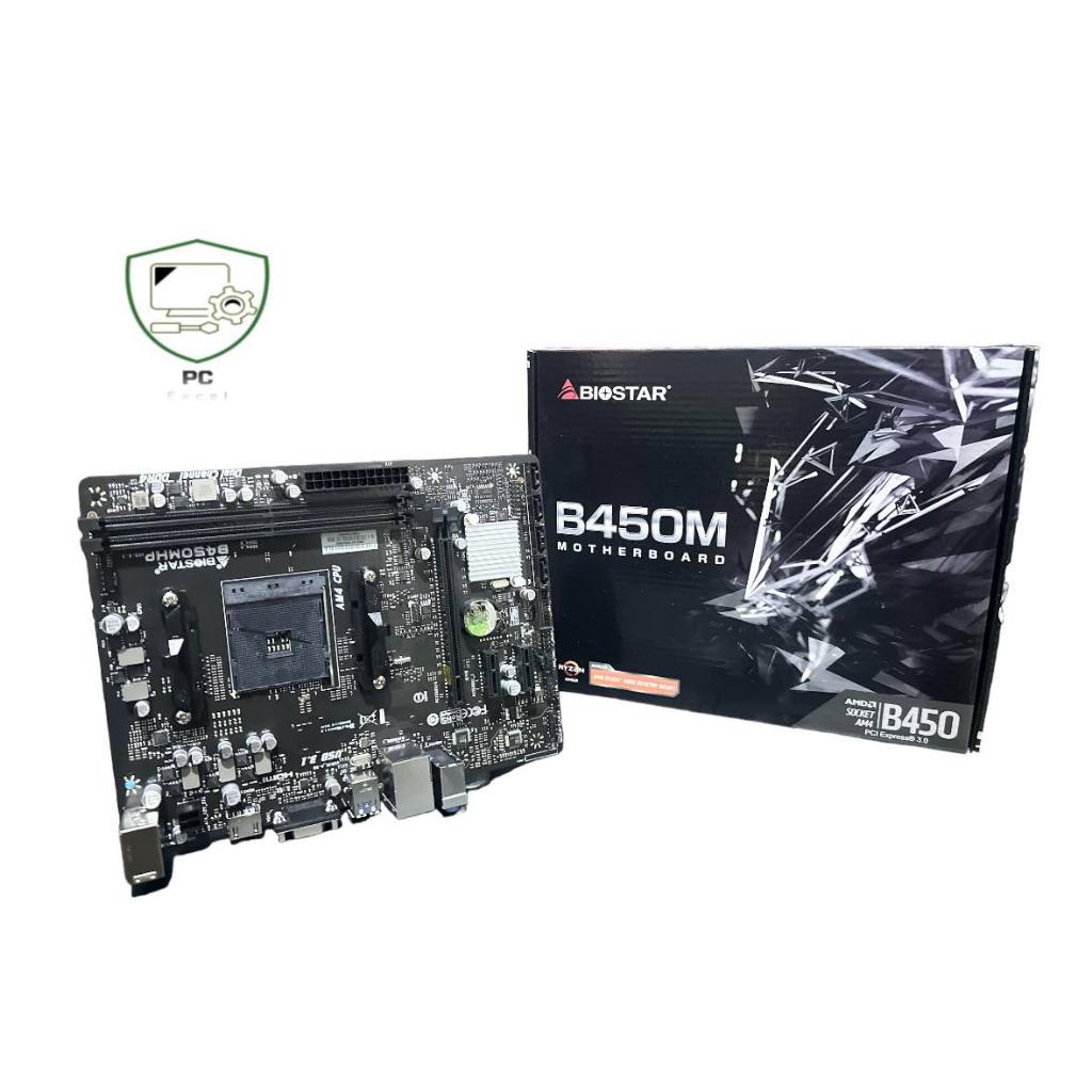 BIOSTAR B450 MHP 2 MEMORY SLOT | Shopee Philippines