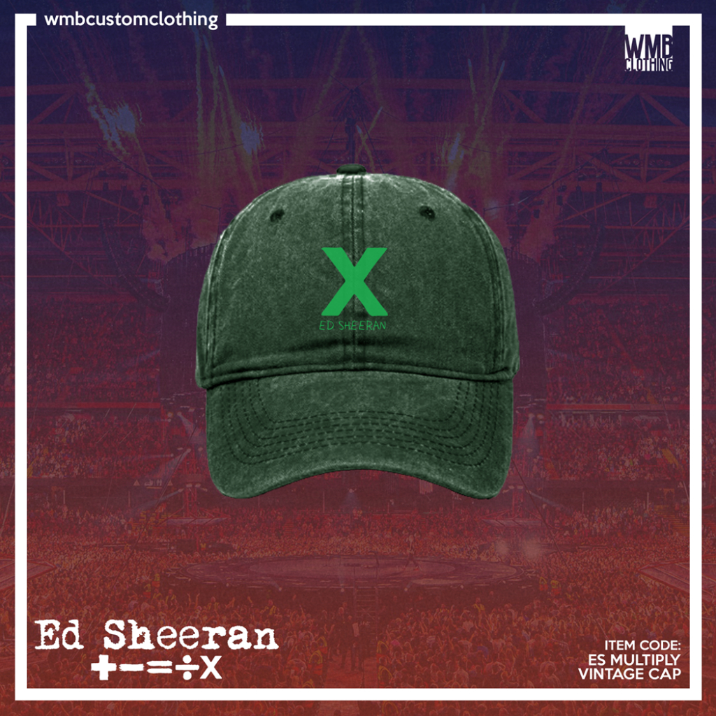 Ed Sheeran Mathematics Tour Cap & Bucket Hat by WMB Clothing | Shopee ...