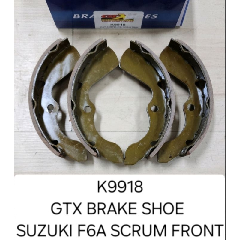 Brake Shoe Suzuki F6A Scrum Front | Shopee Philippines