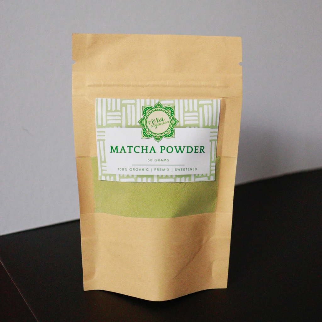MATCHA POWDER LATTE FOR BEVERAGE SWEETENED PREMIX KETO ORGANIC 50 grams ...