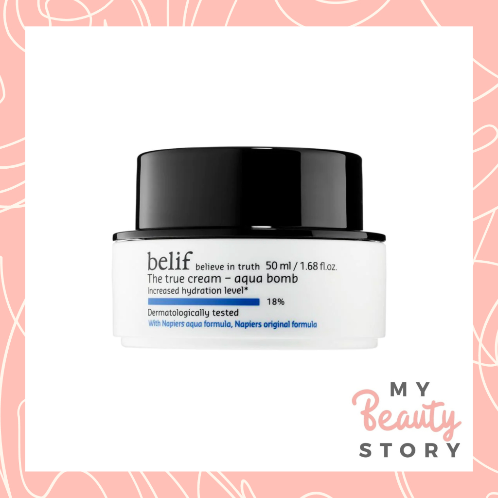Belif The True Cream Aqua Bomb 50ml / 10ml | Shopee Philippines