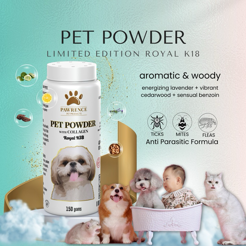 Pawrence Pet Powder with Collagen (150 GRAMS) | Shopee Philippines