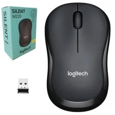 M220 M170 Wireless Mouse 2.4 GHz with USB Nano Receiver 1000 DPI ...