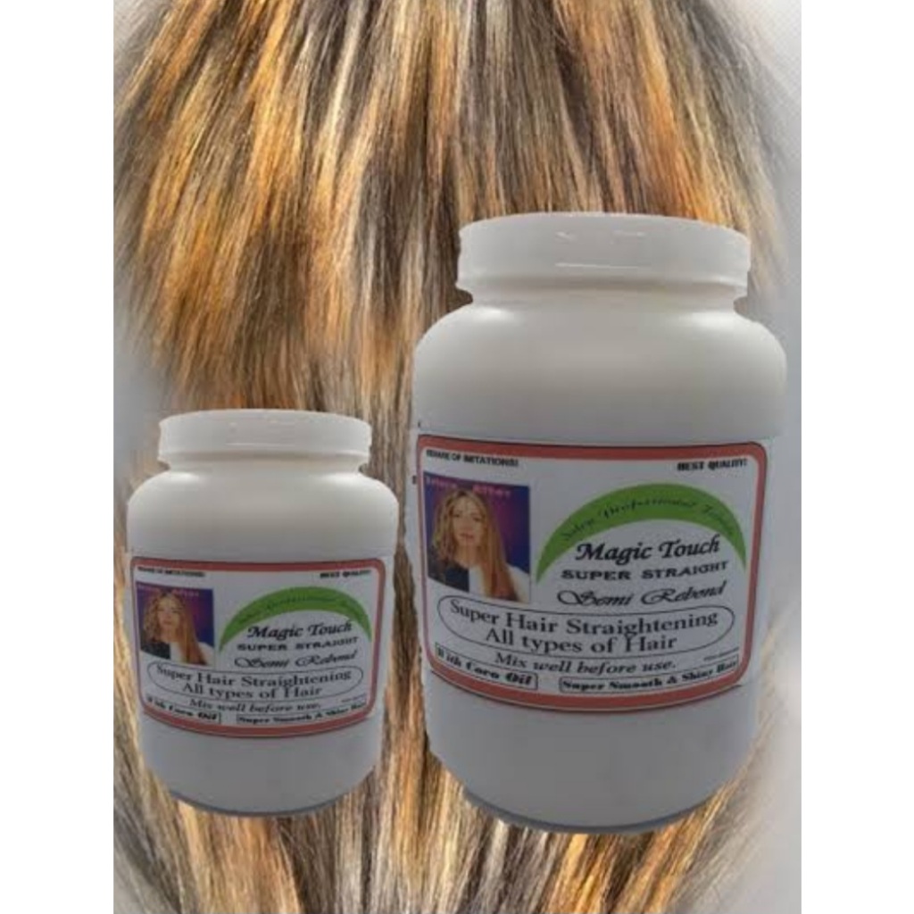 Magic Touch Hair Straightener & Semi Rebonding Cream Hair Rebonding ...