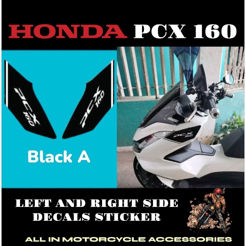 Honda PCX 160 Left and Right Side Decals Sticker | Shopee Philippines