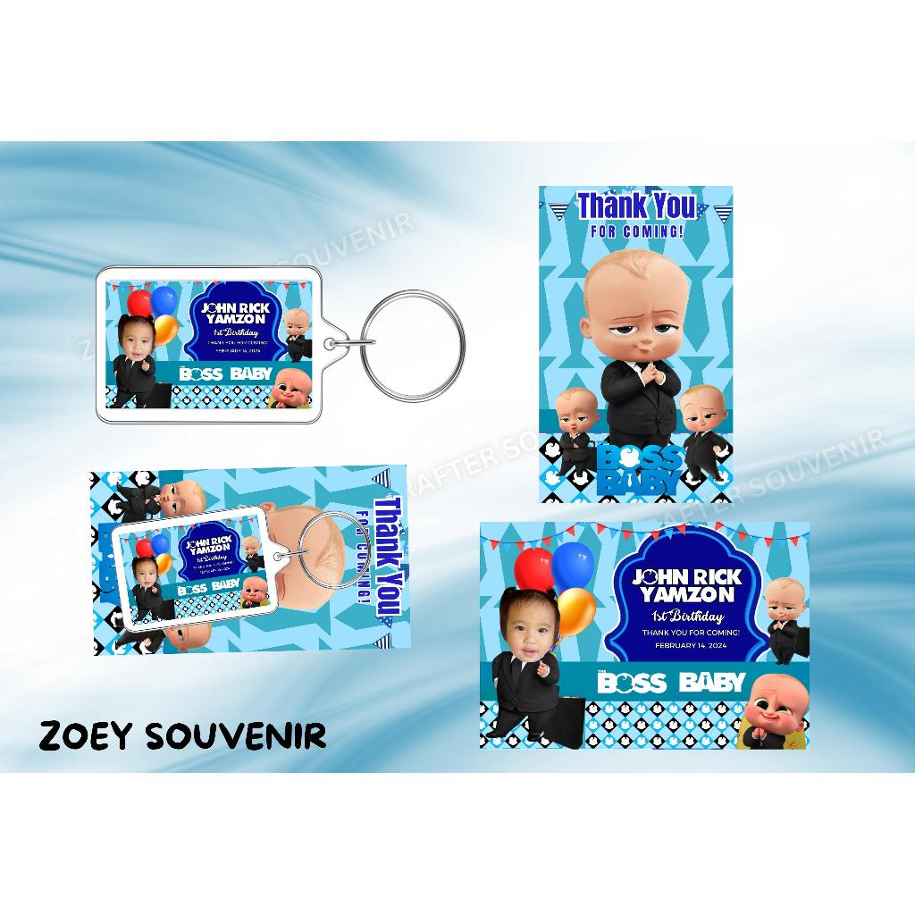 Boss Baby Keychain Souvenir | Shopee Philippines