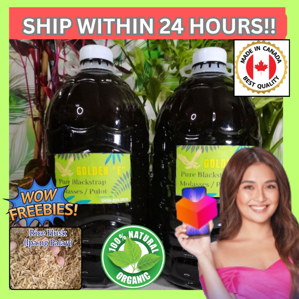 10 kg - Pure Organic Blackstrap Molasses/Pulot for Animals and Plants ...