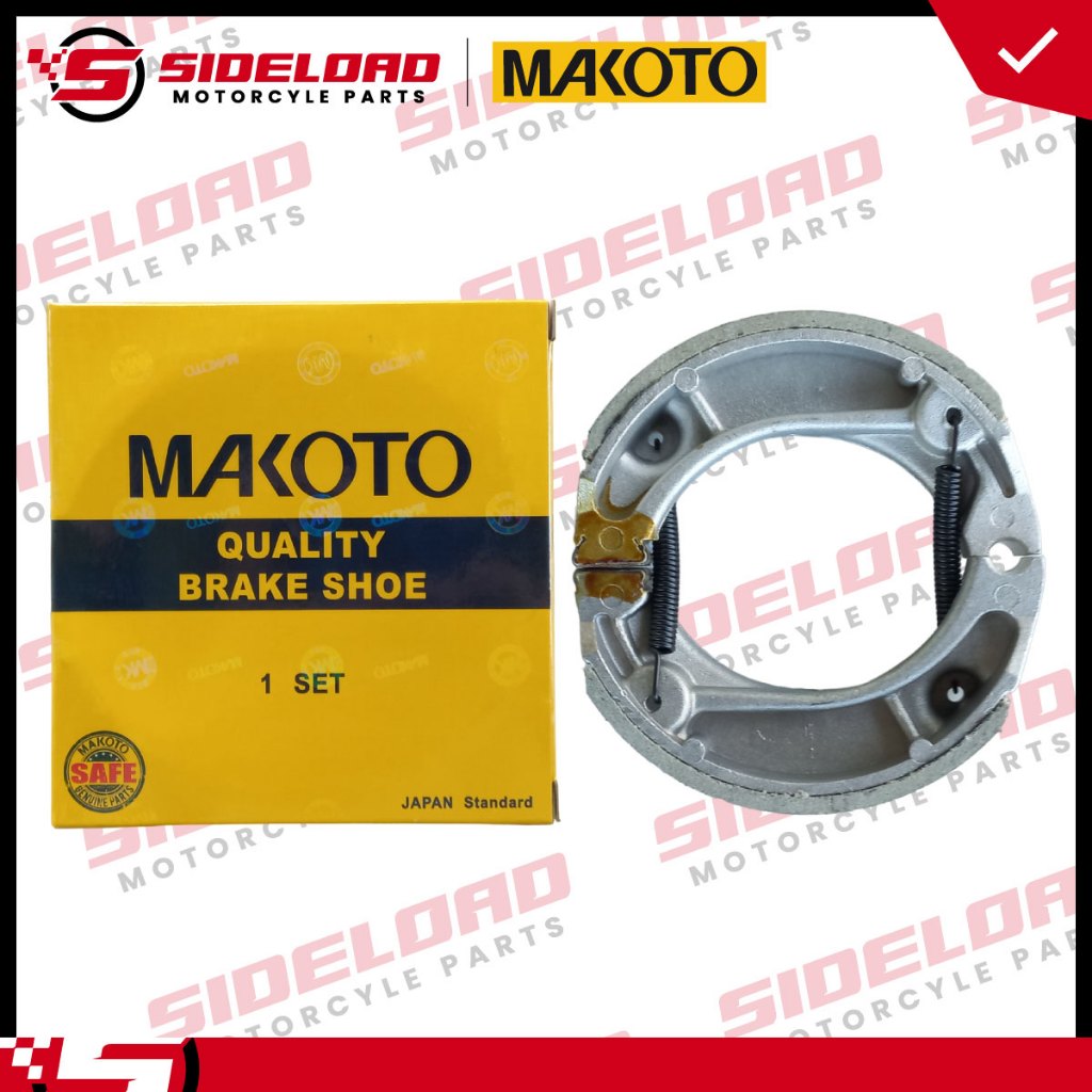 Brake Shoe - Rear - TMX 125 Alpha / XL 125 - Makoto | Shopee Philippines