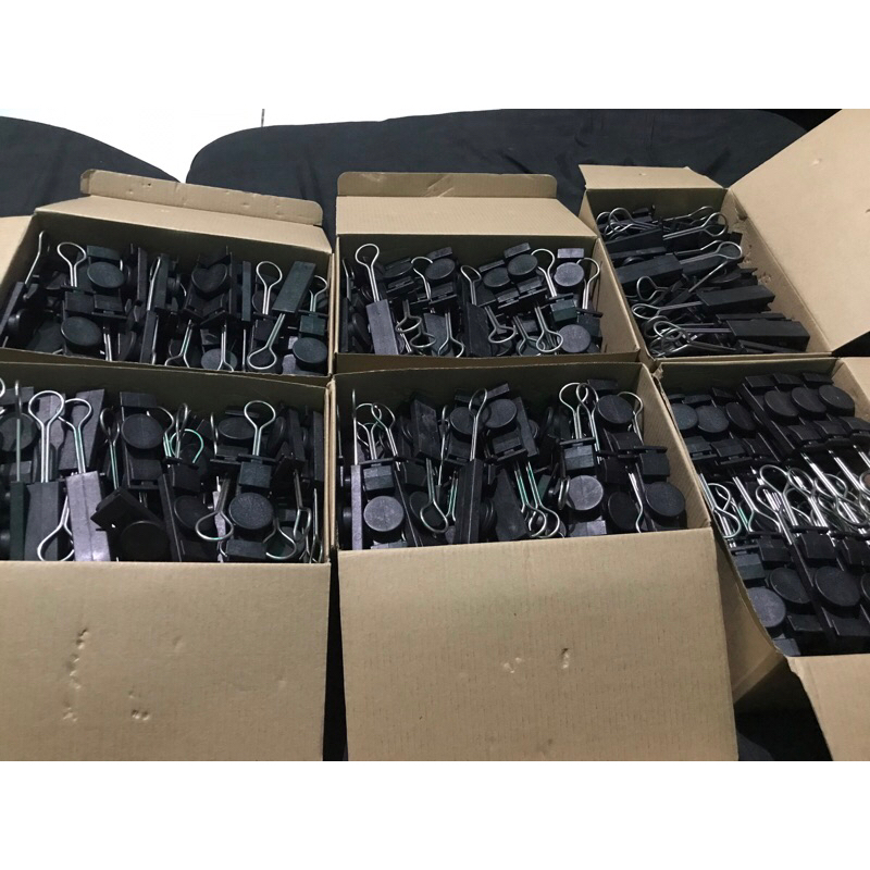 20pcs Fiber Fixing Anchoring S-Type F-Clamp FTTH Clamp | Shopee Philippines