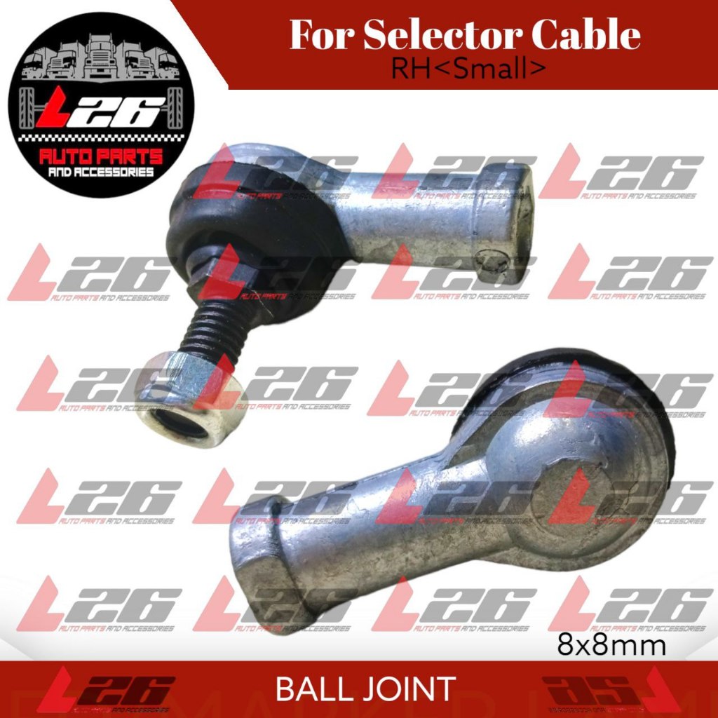 1PIECE Ball Joint FOR SELECTOR CABLE 8x8mm Small RH | Shopee Philippines