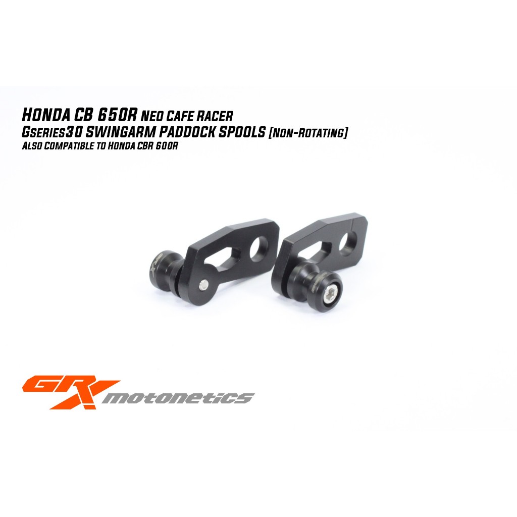 Honda CB 650R / CBR 650R Swingarm Paddock Spools [Gseries30 | Rseries30 ...