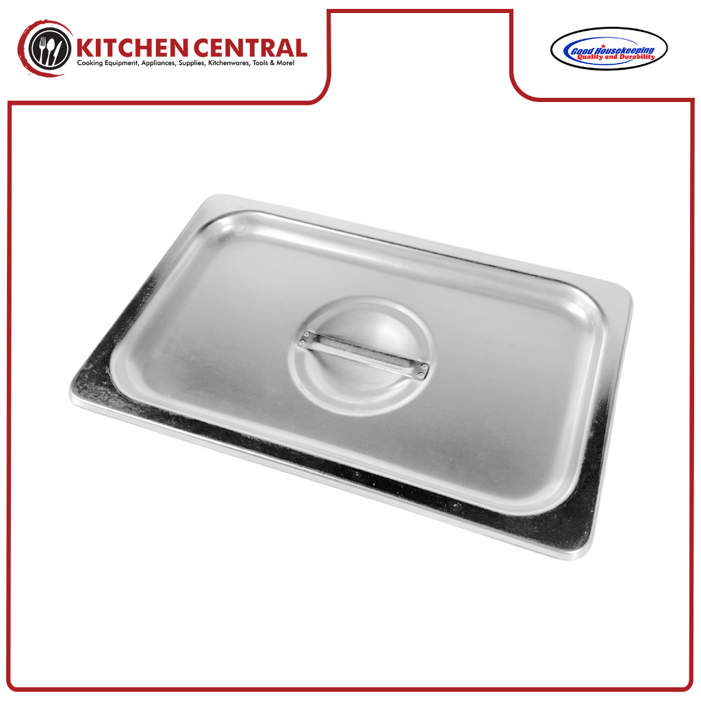 Stainless Steel Food Pan Cover For 1/4 Size Food Pan - 1/4-C | Shopee ...