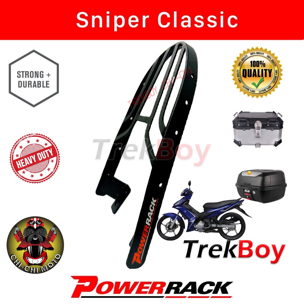 Monorack Bracket for Sniper 135 Classic - POWDER COATED & FLAT BAR ...